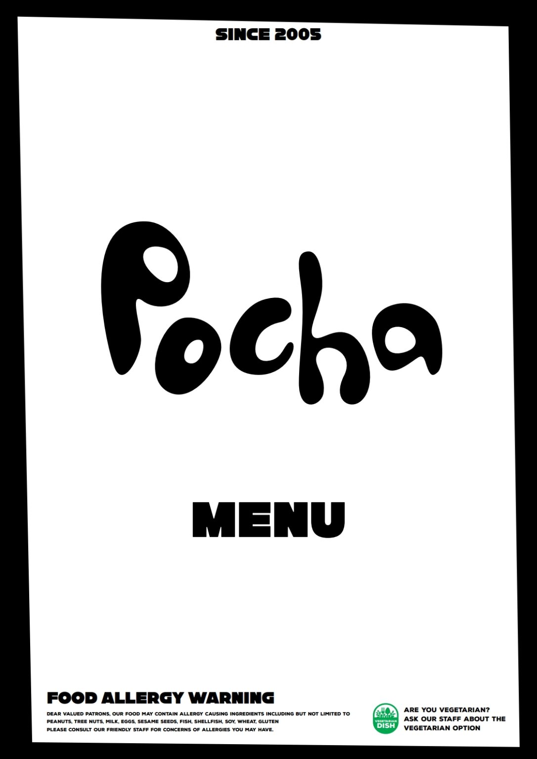 Menu | Korean Restaurant & Bar | Auckland | Pocha Eatery